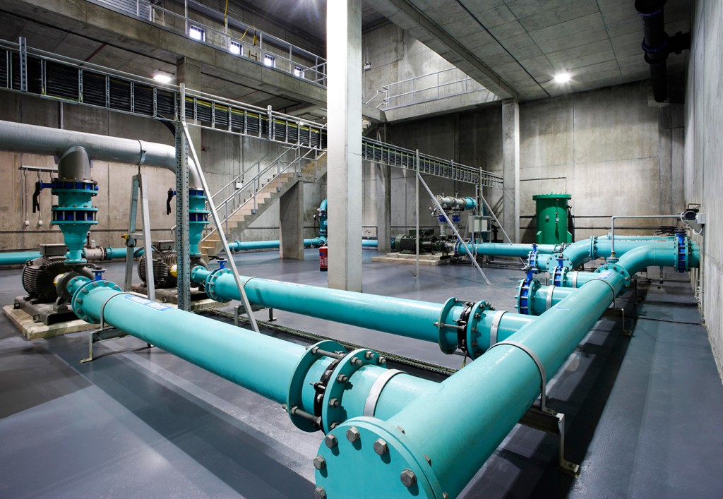 Hallgate Reservoir Pumping Station - Bluethorn